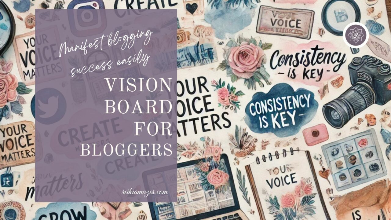 Vision Board For Bloggers | Manifest Blogging Success Easily