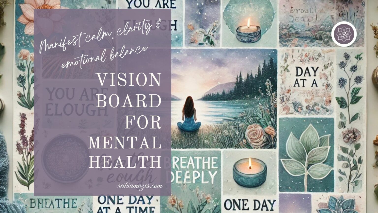 Vision Board For Mental Health | Manifest Calm And Clarity