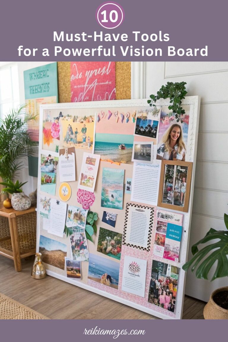 10 Must-Have Tools For A Powerful Vision Board (Beginner's Guide ...