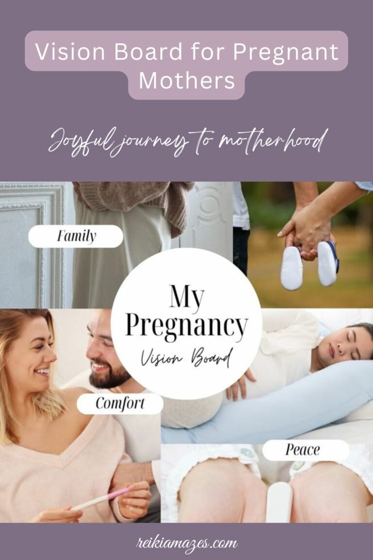 Vision Board For Pregnant Mothers | Create Joyful Journey