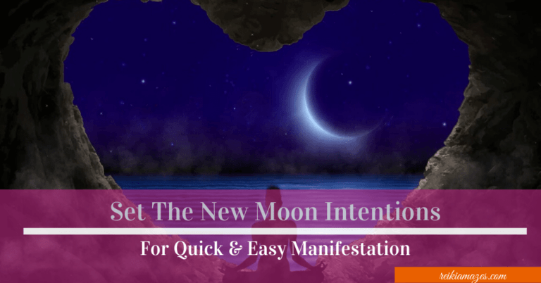 Set The New Moon Intentions For Manifestation